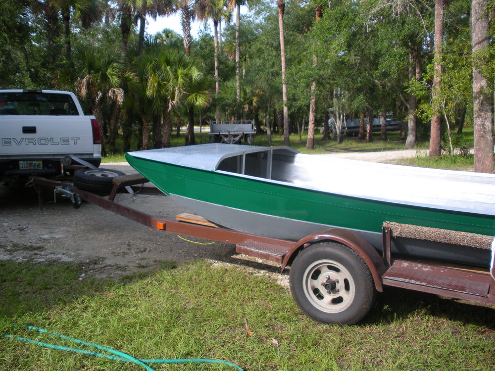 New 14 ft riveted | Southern Airboat Forum